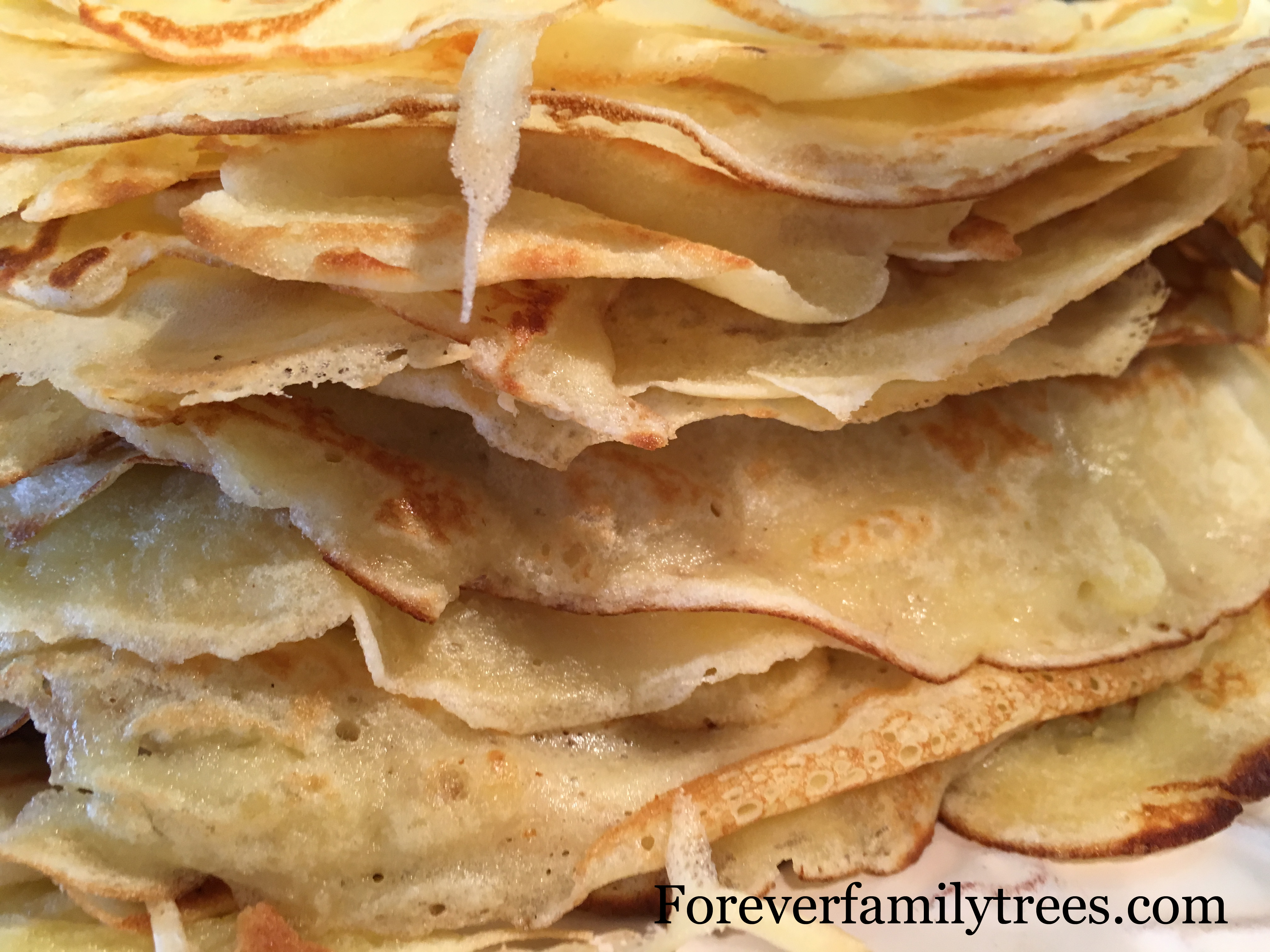 Recipes from the past: Palačinke - Forever Family Trees